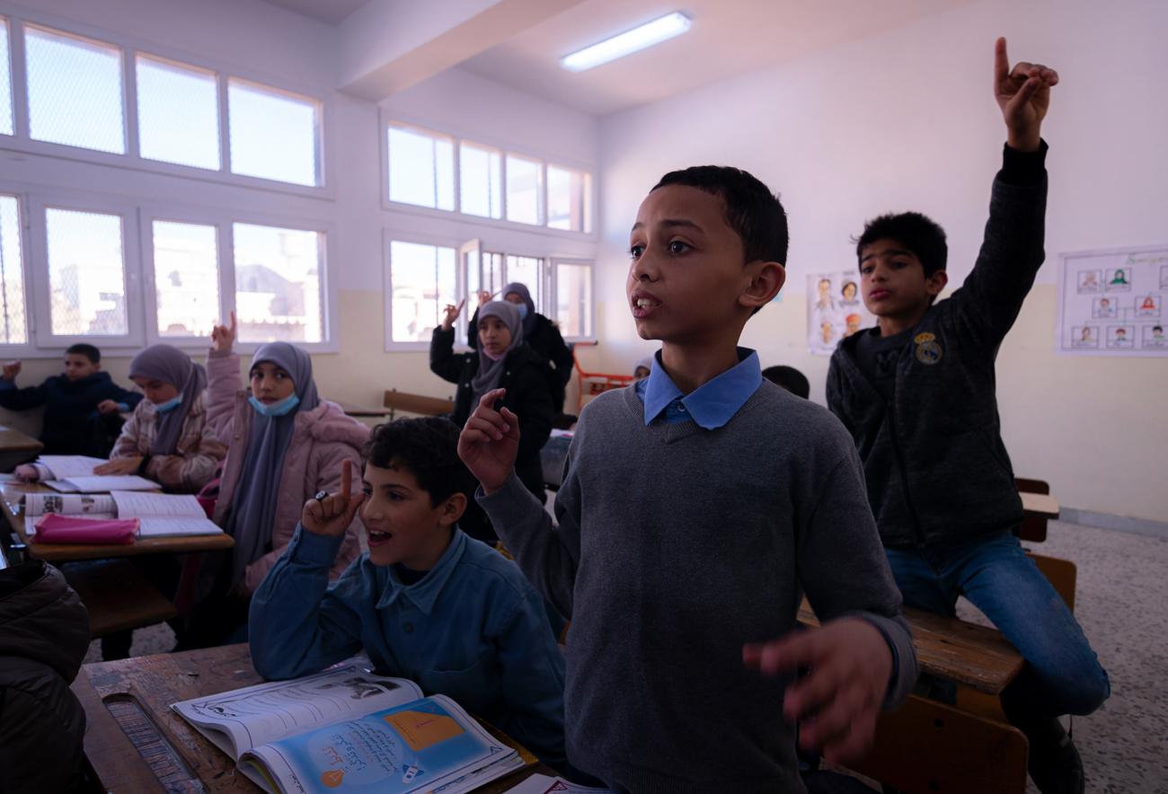 UNICEF and the Libyan Ministry of education are rehabilitating schools ...